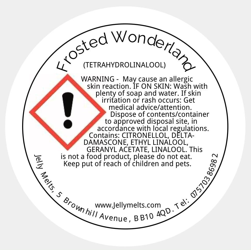Frosted Wonderland | Jelly Melts, Gel Wax Melt, Jelly Wax Melt, Gelly Melts